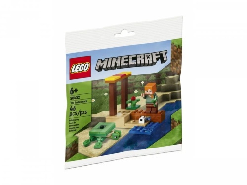 LEGO 30432 Minecraft Plaża żółwi | sklep internetowy planetaklockow.pl