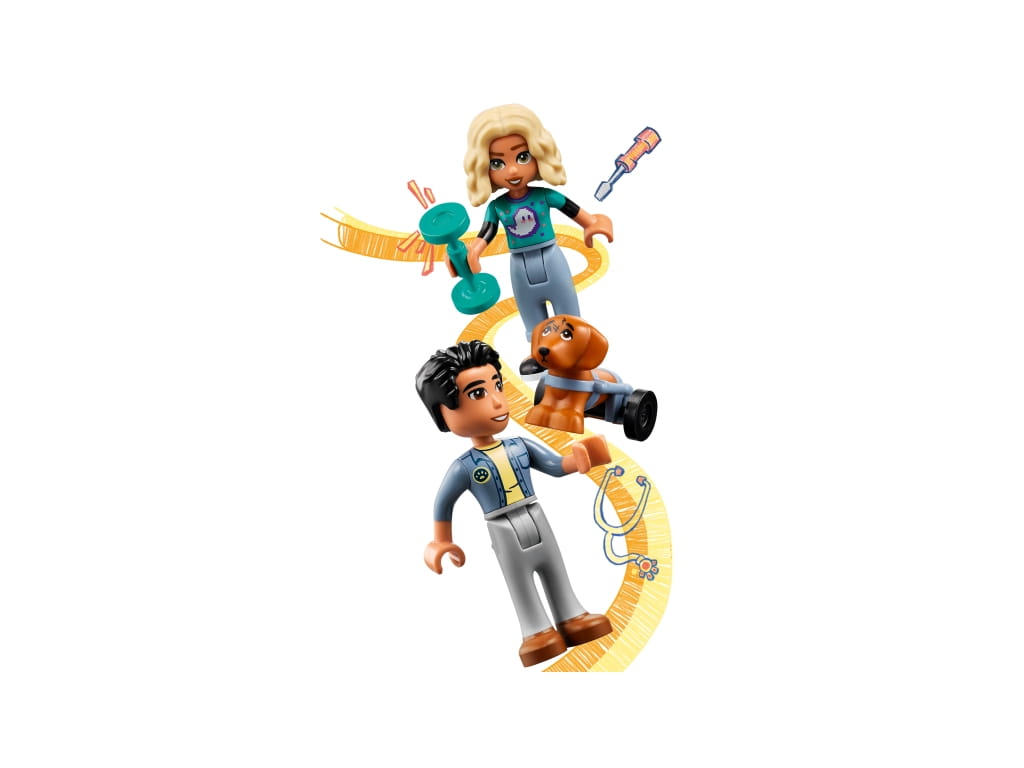 LEGO 41741 Friends Furgonetka ratunkowa dla psów najlepsza cena, opinie ...